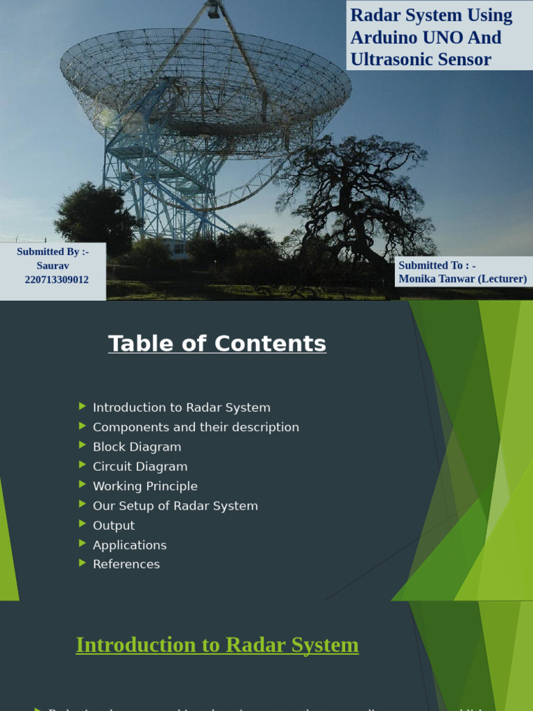 Saurav Radar System 2.2 | PDF | Radar | Radio