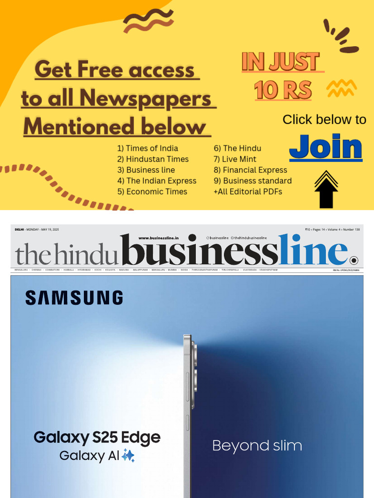 THE HINDU BL HD Delhi 19 05 2025 | PDF | Banks