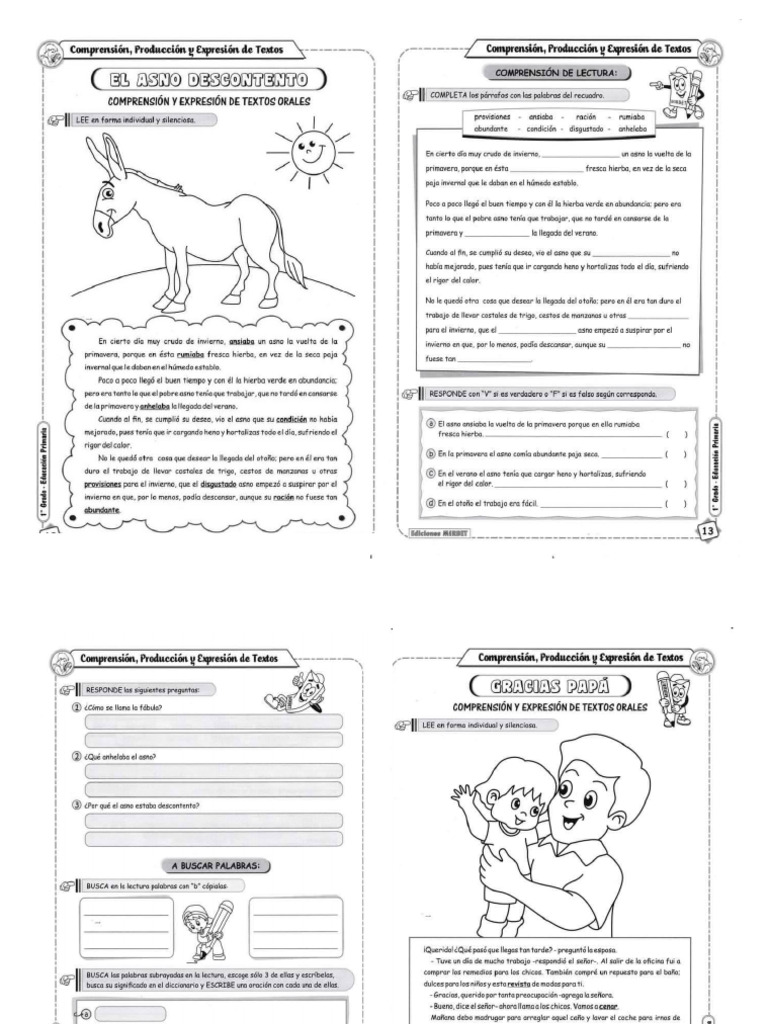 Fichas de Trabajo | PDF