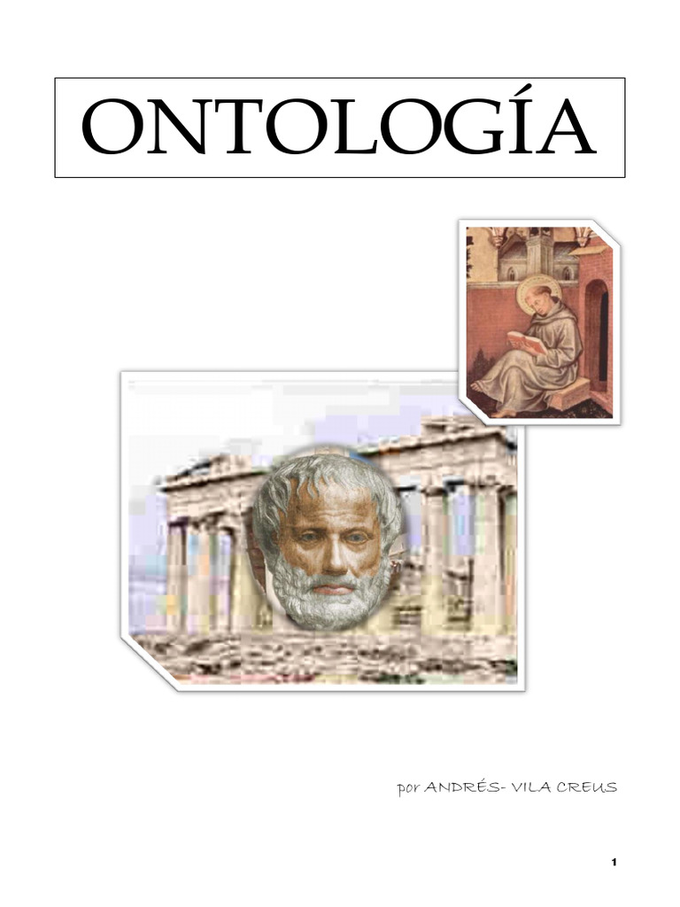Introducción a la Ontología y su Utilidad | PDF | Ontología | Immanuel Kant