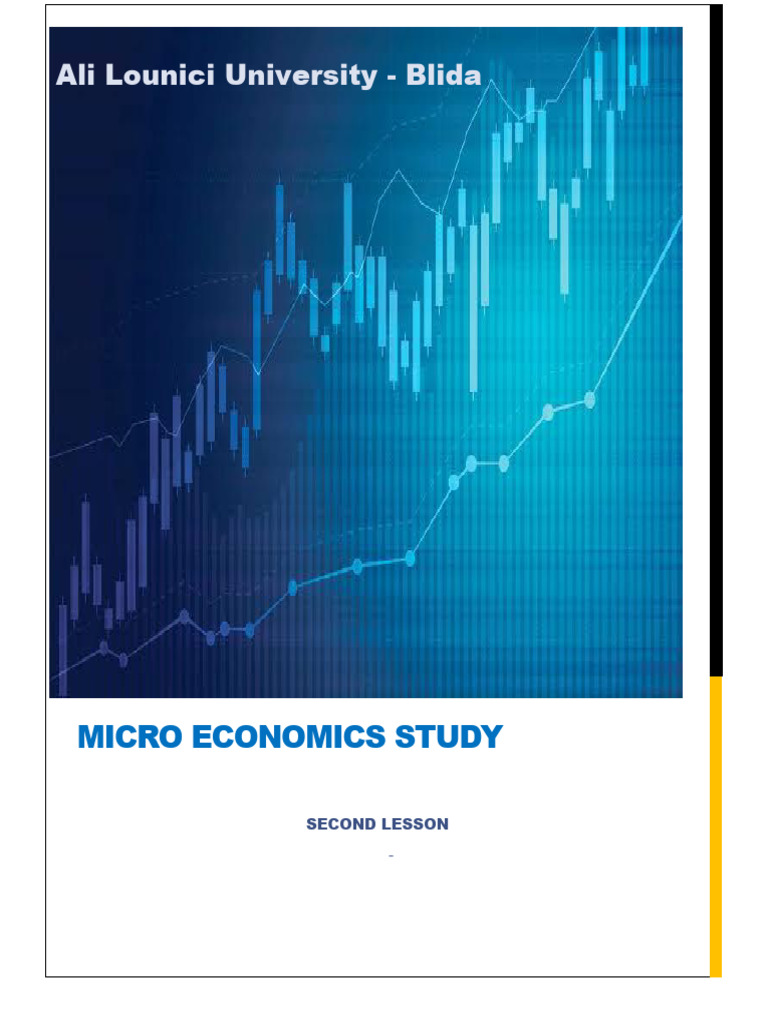 Lesson 002 Micro Economics Study | PDF | Supply (Economics) | Demand