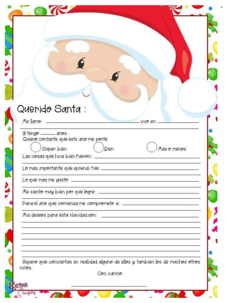 Carta A Santa | PDF