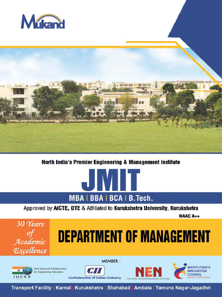 MBA - Admission Brochure 2025 | PDF
