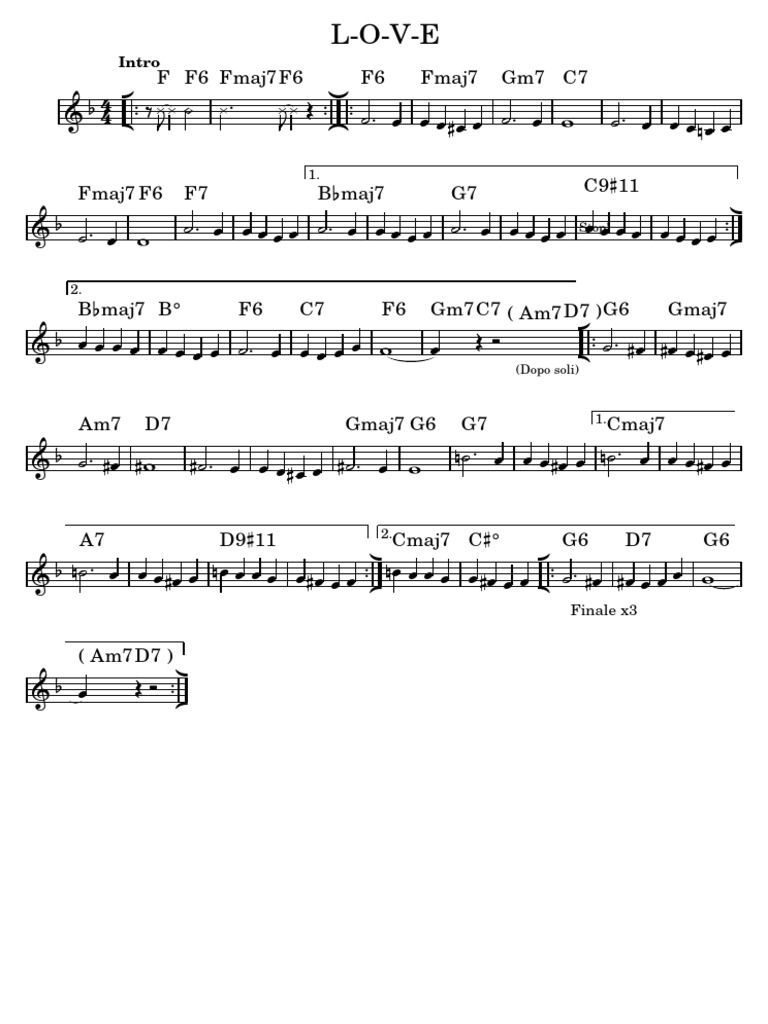 L-O-V-E Musical Composition Guide | PDF