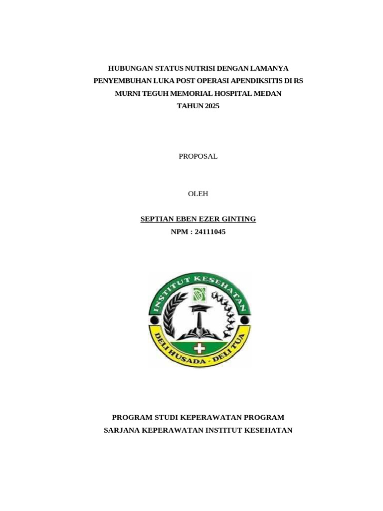 Proposal Krisman 2 BLM Siap | PDF