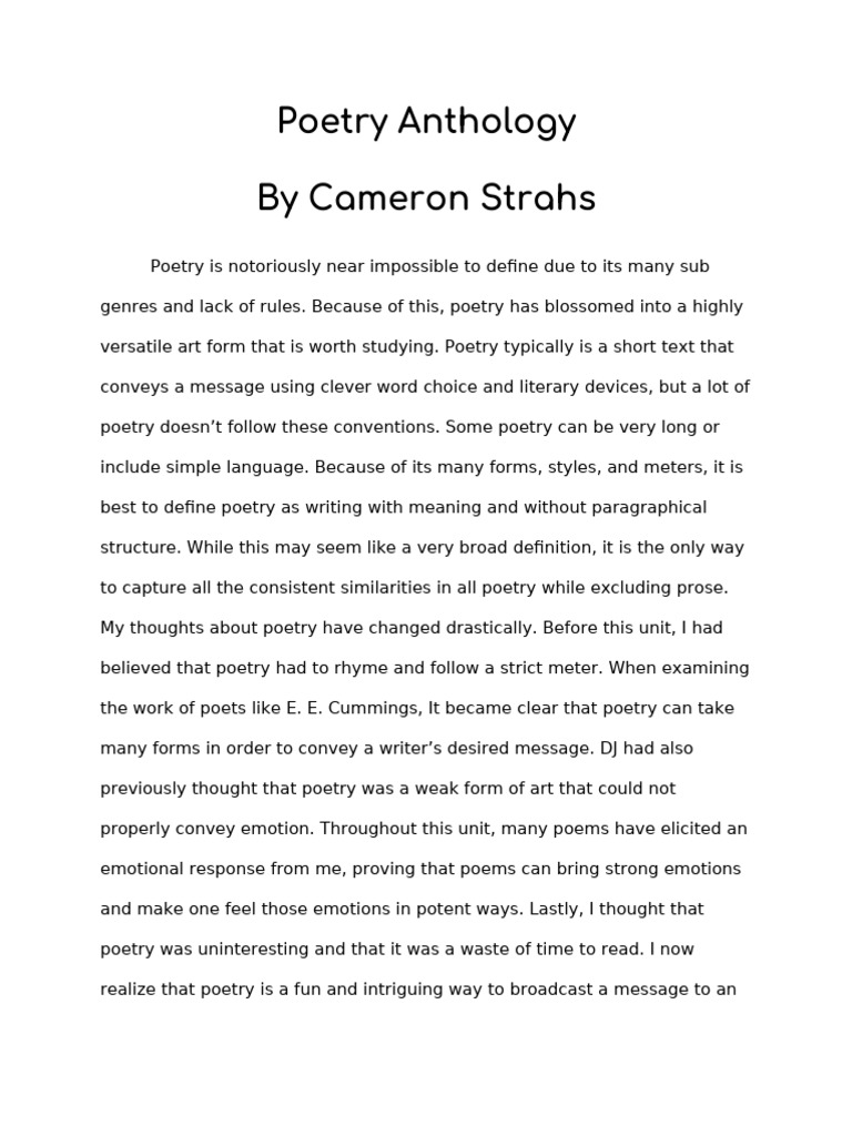 No Source Anthology | PDF | Poetry | Love