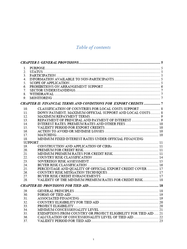 OECD Guidelines | PDF | Interest | Credit