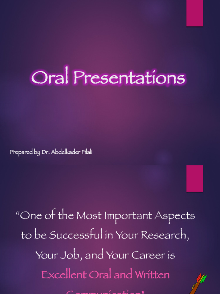 Chapter 7 - How To Make An Oral Presentation | PDF | Body Language ...