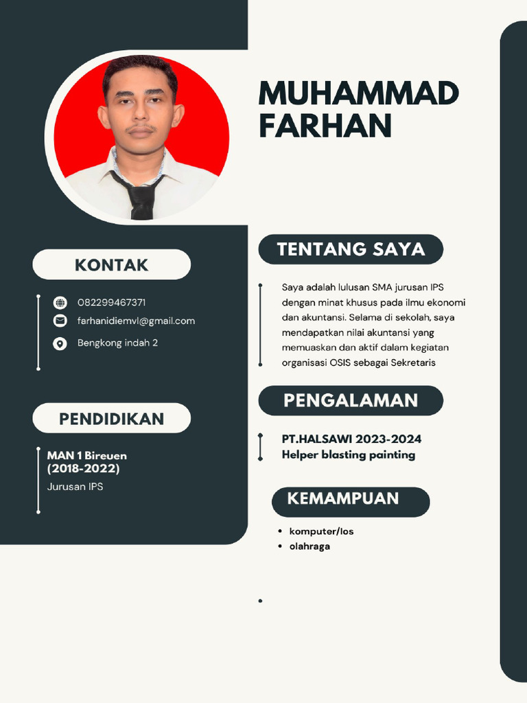 CV Farhan | PDF