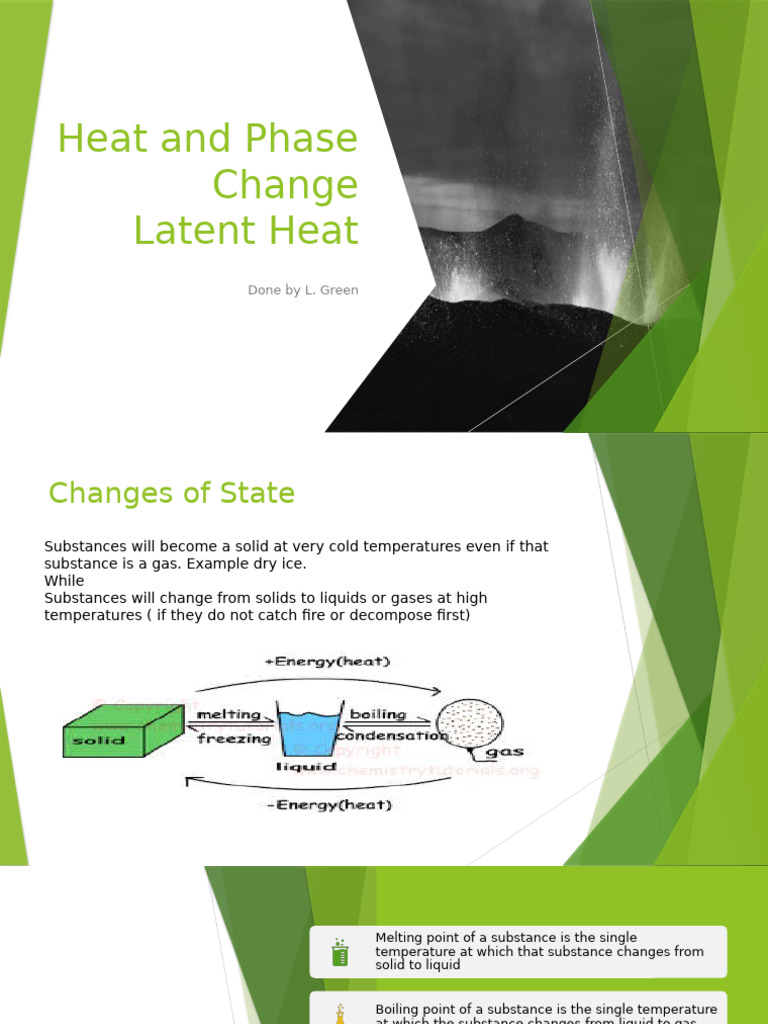 Heating Substances COMPLETE | PDF | Latent Heat | Heat