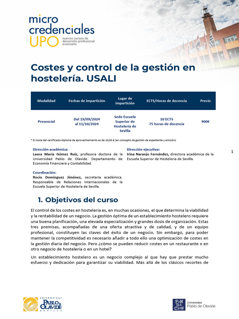 Usali | PDF | Salón de clases | Enseñando