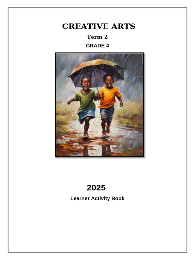 Grade 4 Creative Arts Activity Book | PDF
