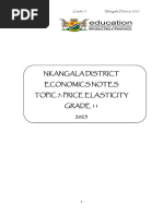 Calculate-Ped-And-Yed A Level Business Edexcel | PDF | Demand ...