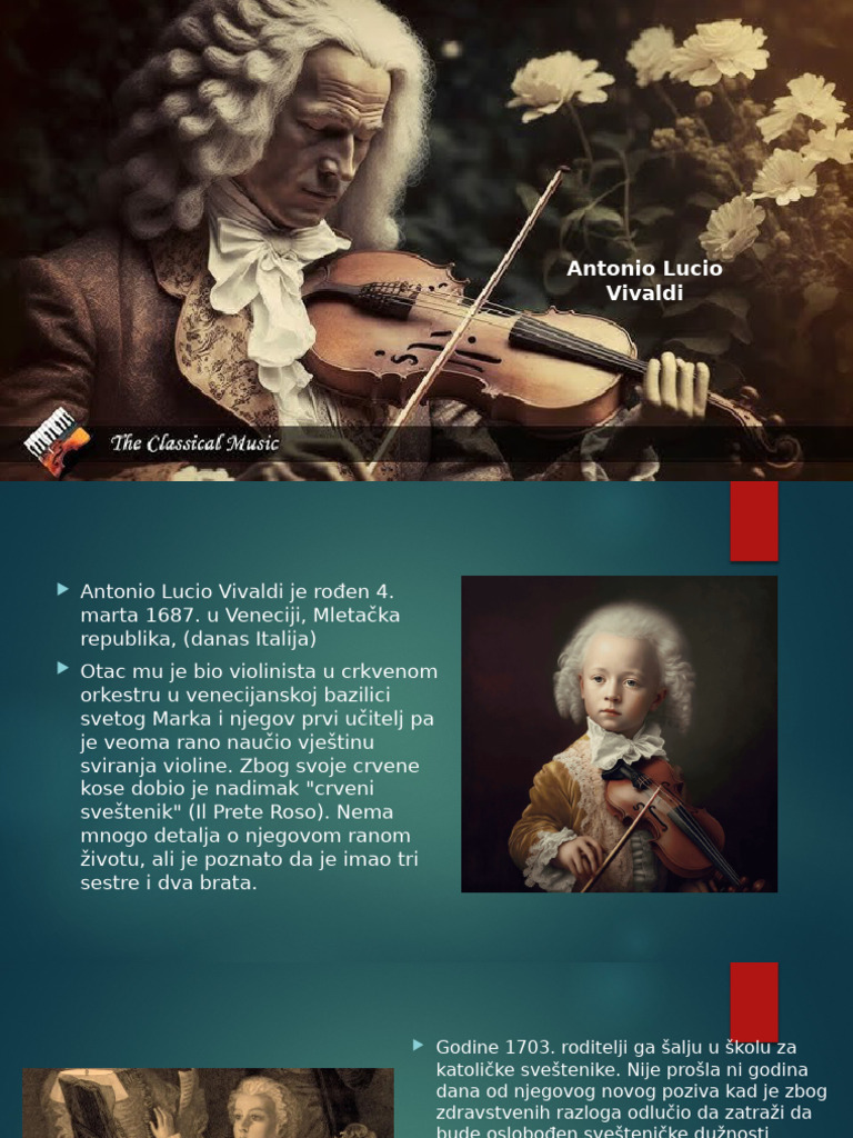 Antonio Lucio Vivaldi | PDF