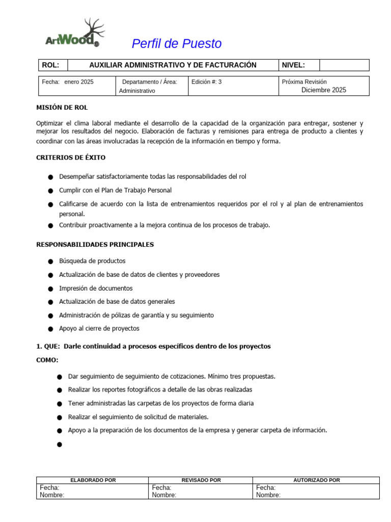 Asistente Administrativo | PDF