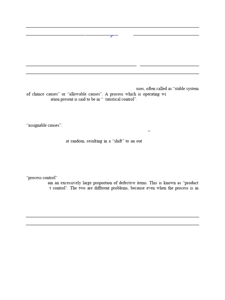 Introduction To Statistical Quality Control | PDF | Sampling (Statistics) | Type I And Type Ii ...