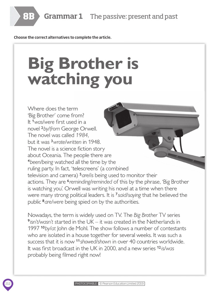 RM B1 PC 8B Grammar1 | PDF