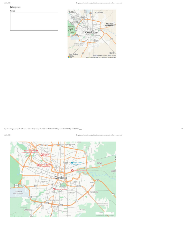 Bing Mapas_ indicaciones, planificación de viajes, cámaras de tráfico y mucho más | PDF | Datos ...