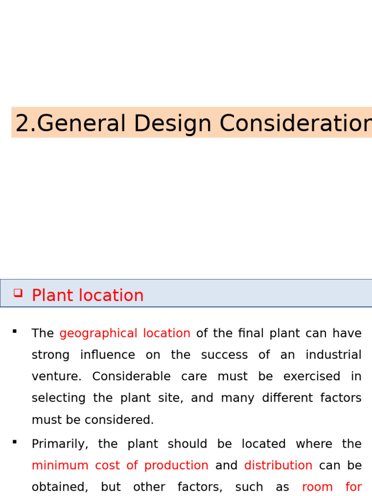 Key Factors in Plant Site Selection | PDF | Transport | Waste Management