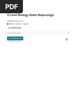 Cambridge A Level Biology 9700 Syllabus | PDF