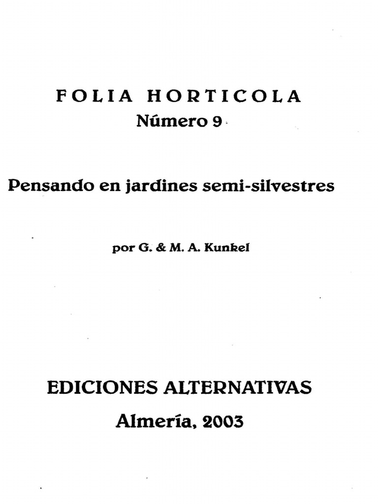 Folia Horticola N9 | PDF