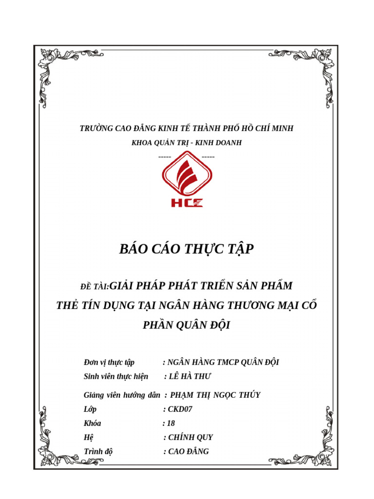 Báo Cáo Thực Tập_lht | PDF