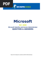 Microsoft SC-300 Dump | PDF | Microsoft Azure | Cloud Computing