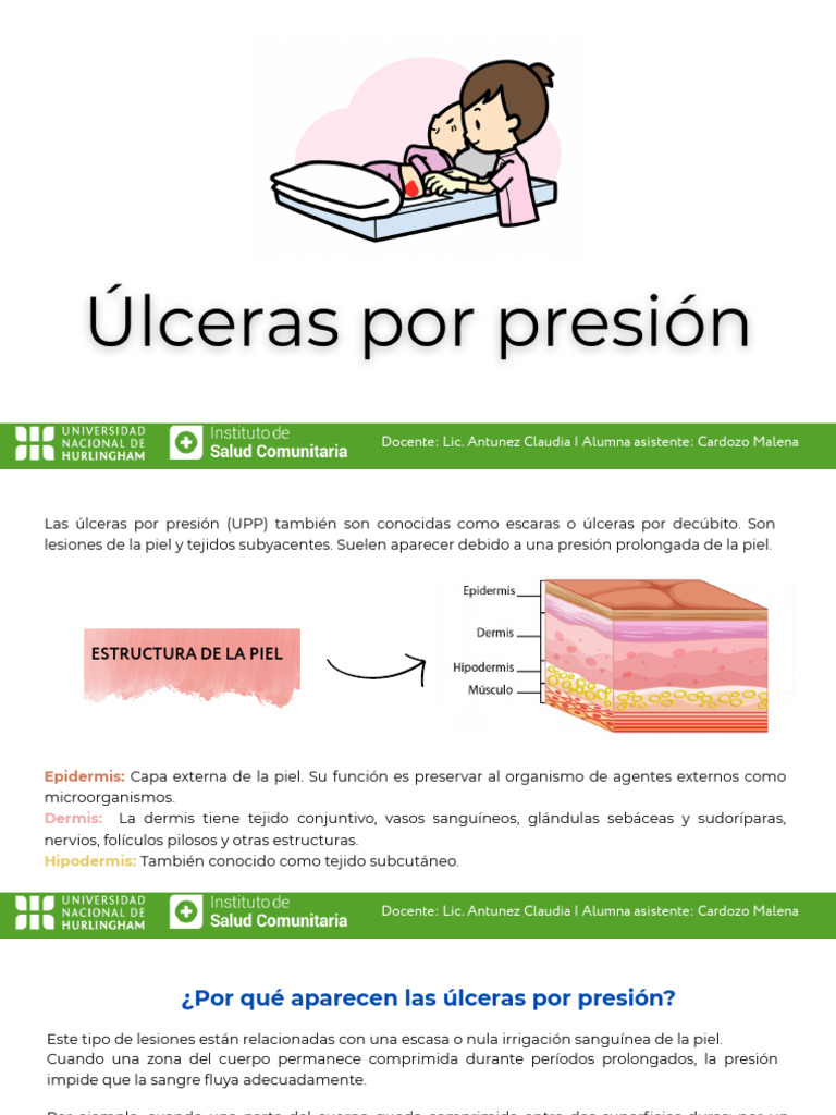 Prevención y manejo de úlceras por presión | PDF | Piel ...