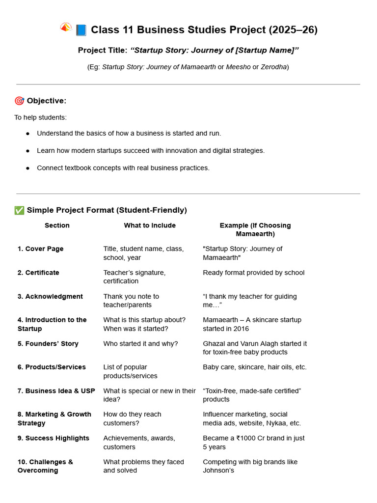 Startup Project: Mamaearth Journey | PDF | Startup Company | Small ...