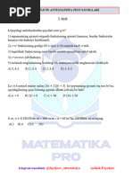 9-sinf Algebra Misollar va Yechimlar | PDF