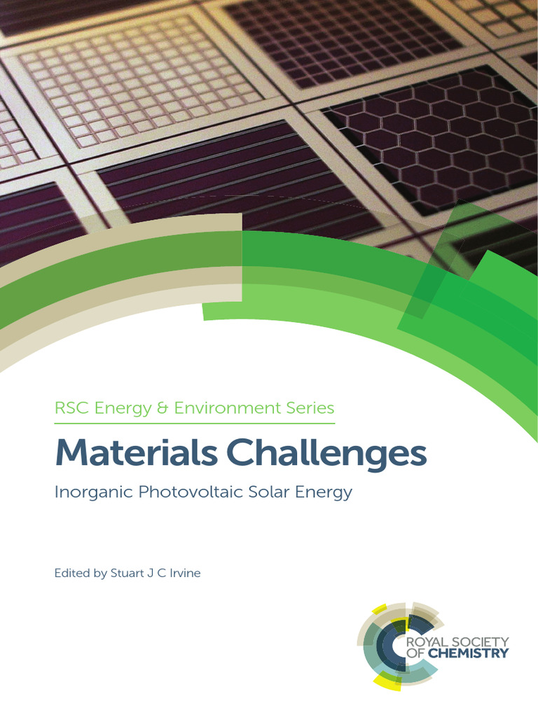 Materials Challenges Inorganic Photovoltaic Solar | PDF | Photovoltaics ...