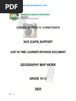2025 Grade 12 Mathematical Literacy Scope | PDF | Probability | Measurement
