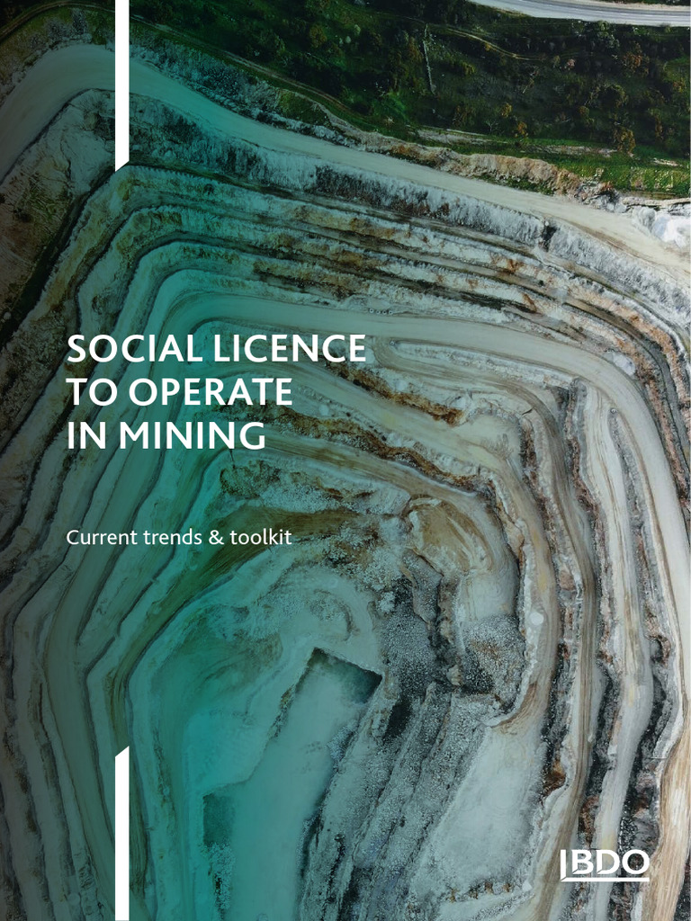 Social Licence in Mining: Trends & Toolkit | PDF | Corporate Social ...