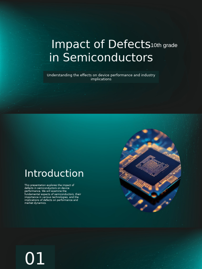 Impact of Defects in Semiconductors | PDF | Semiconductors | Electronics