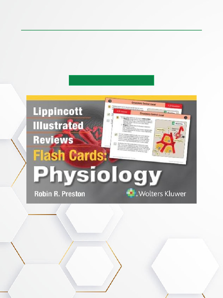 Lippincott Illustrated Reviews Flash Cards Physiology Optimized EPUB ...