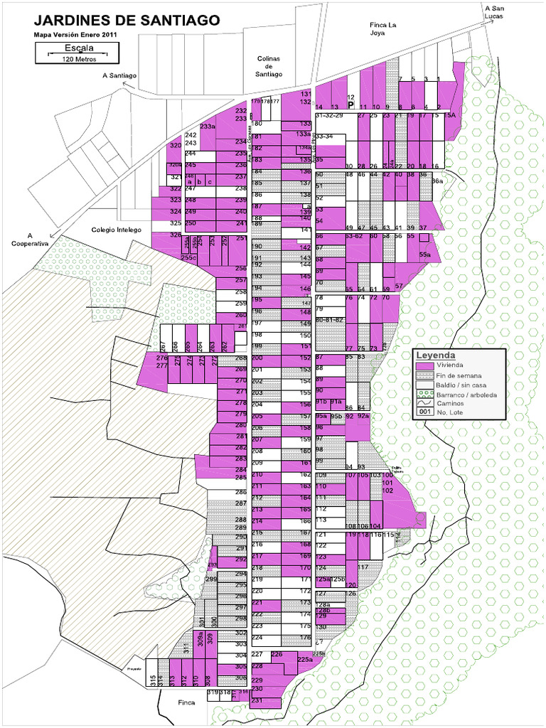 Mapa Colonia Formato A0-1 | PDF