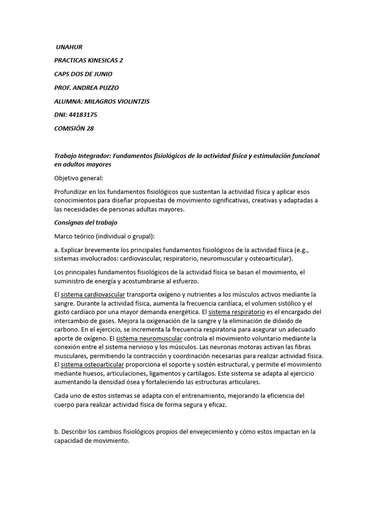 TP Integrador pk2 | PDF | Articulación