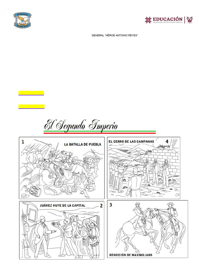 Actividades Historia Ii (07-11 Abr) | PDF