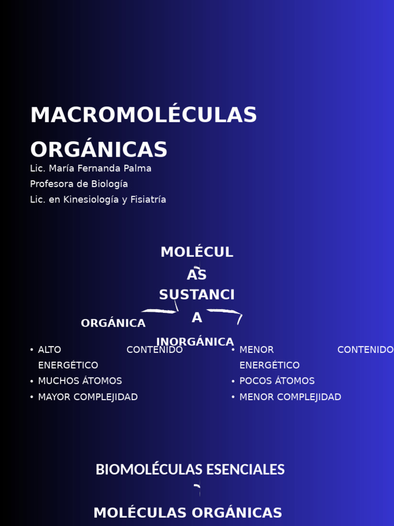MACROMOLÉCULAS | PDF | Rna | Ácidos nucleicos