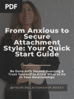 Creating Secure Attachment: © 2022 Therapist Aid LLC | PDF