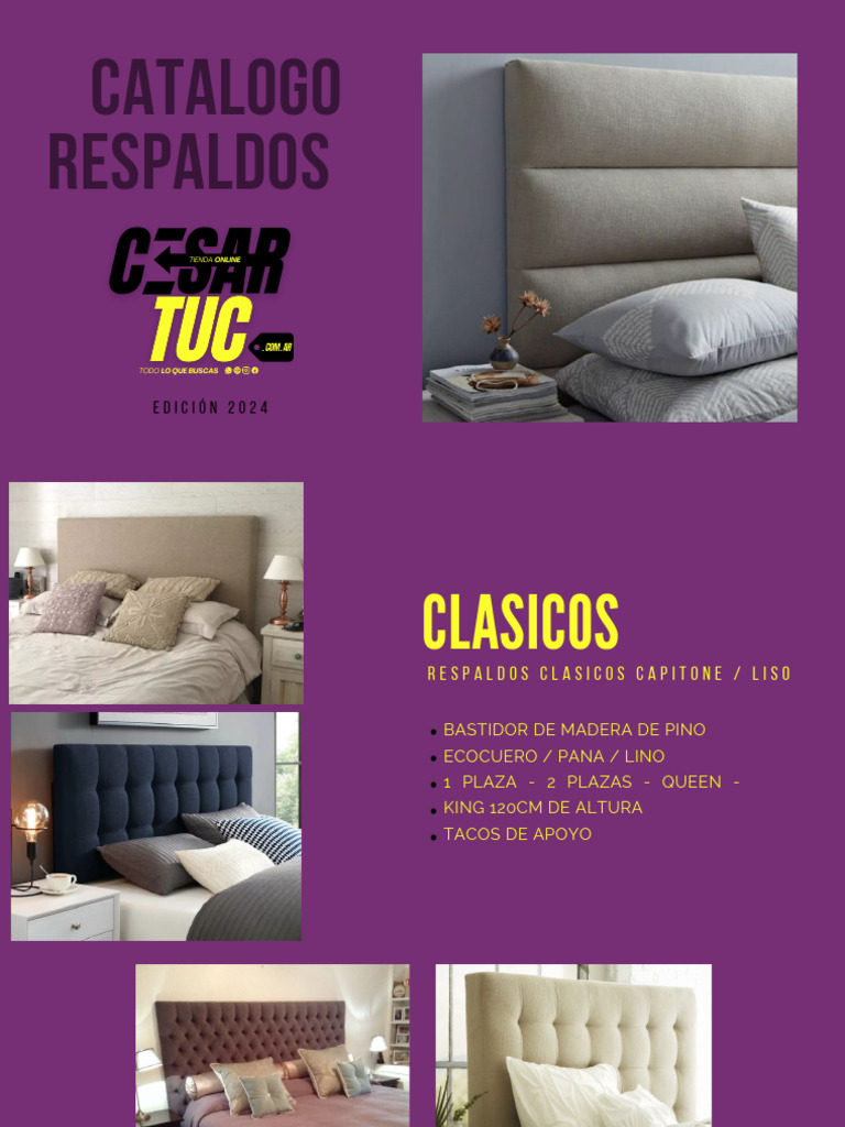 Catalogos Respaldos 2024 | PDF