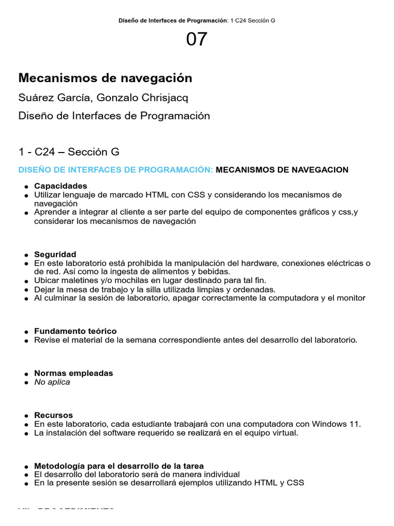 Actividad Laboratorio 7 (Guzman Torres Jairo) | PDF | HTML | Laboratorios