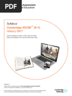 Syllabus: Cambridge IGCSE History 0470 | PDF | Nazi Germany
