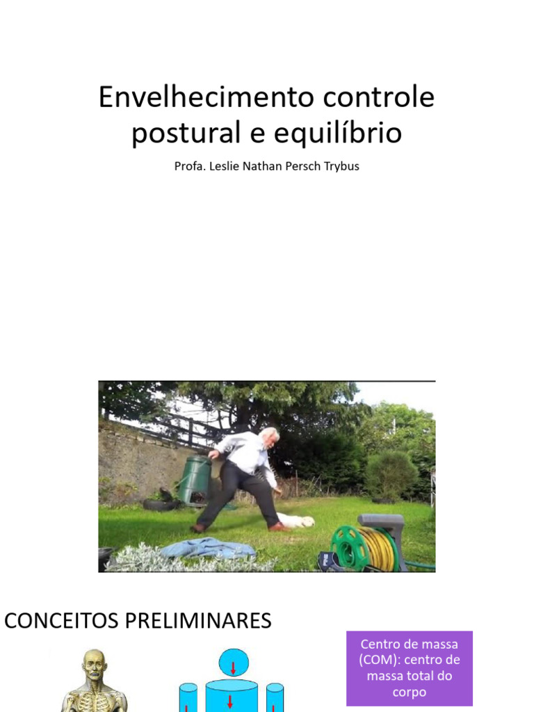 Controle Postural no Envelhecimento | PDF | Sistema vestibular | Anatomia