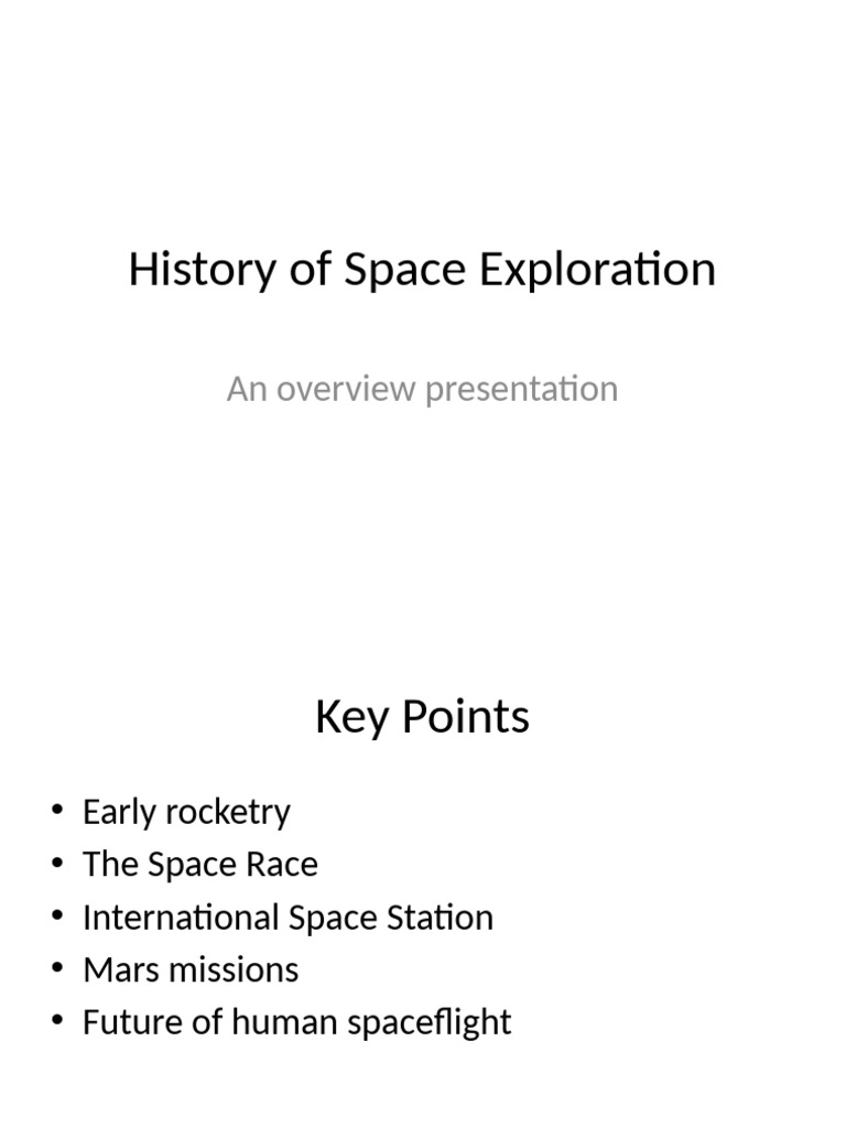 History_of_Space_Exploration | PDF