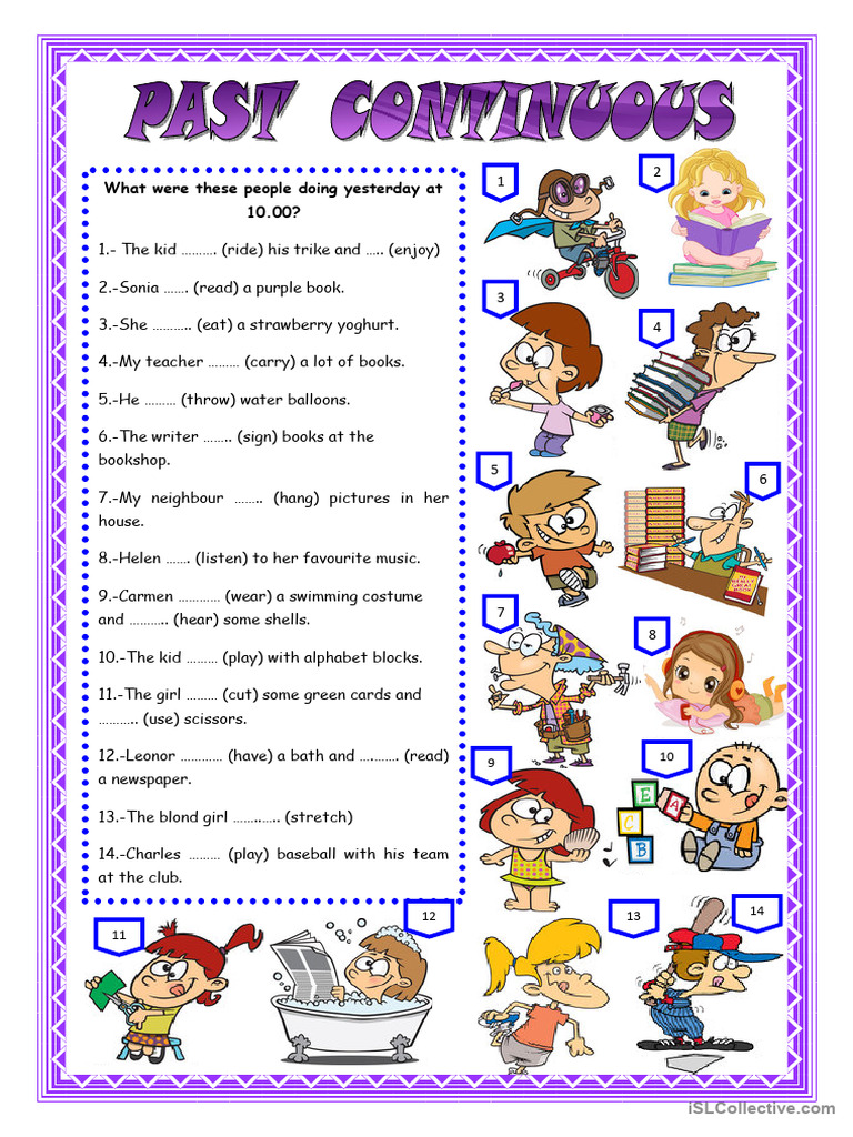 Past Continuous-2 | PDF