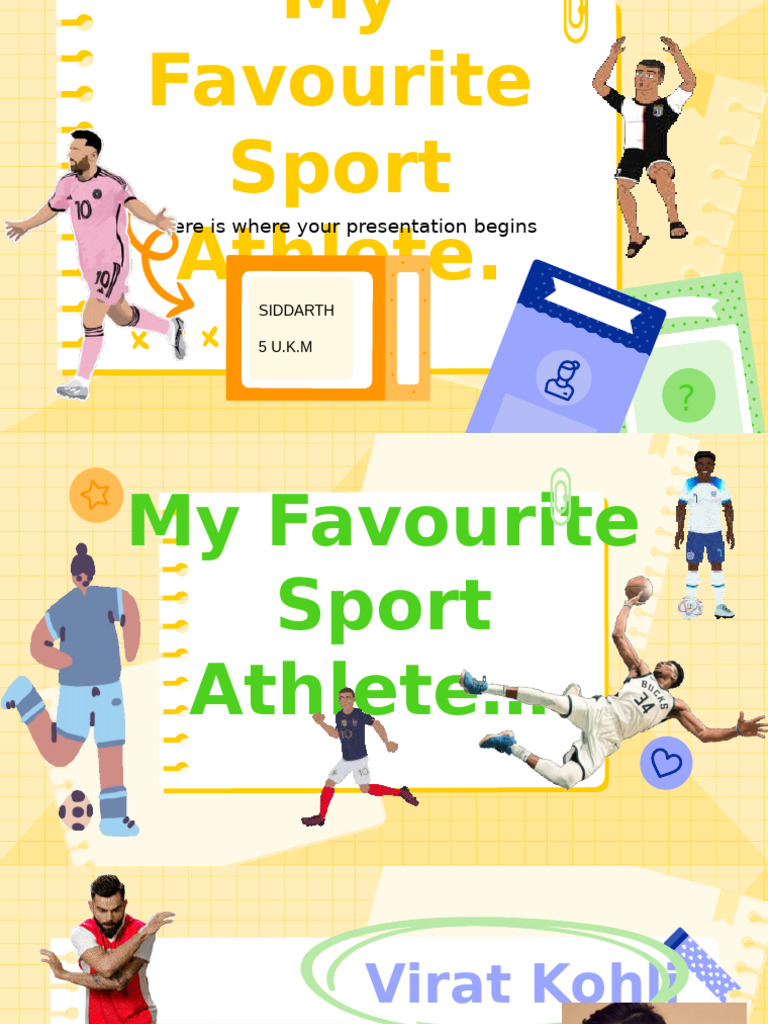 My Favourite Sport Star [Autosaved] | PDF
