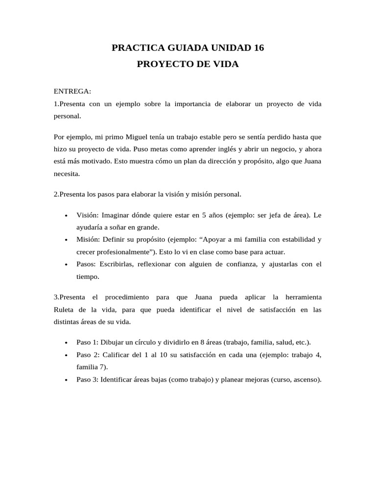 Practica Guiada Unidad 16 | PDF