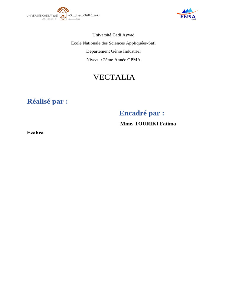 Certification ISO 9001 pour Vectalia Safi | PDF | Système de management ...