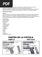 Partes de Un Revolver | PDF | Revólver | Cartucho (armas de fuego)